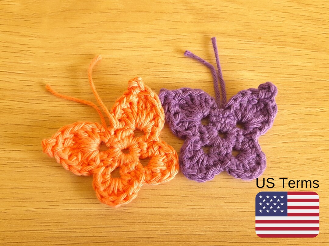Crochet Butterfly Pattern Butterfly Crochet Pattern Crochet - Etsy