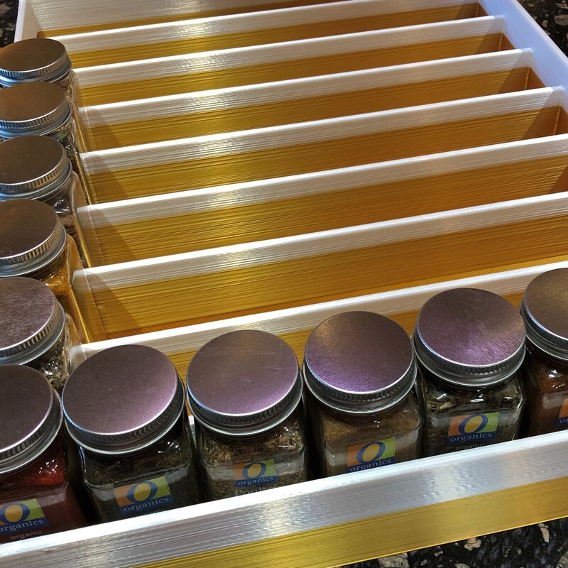 Spice Drawer Organizer - Etsy