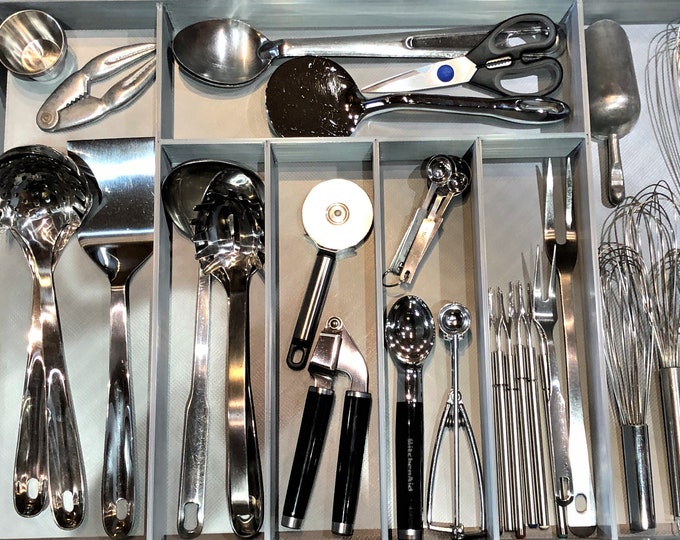 Custom Utensil Organizer, 100% Custom Made Drawer Inserts to Your Specs ...