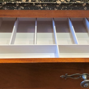 Custom Silverware Drawer Insert,100% Custom We Build Your Organizer to ...