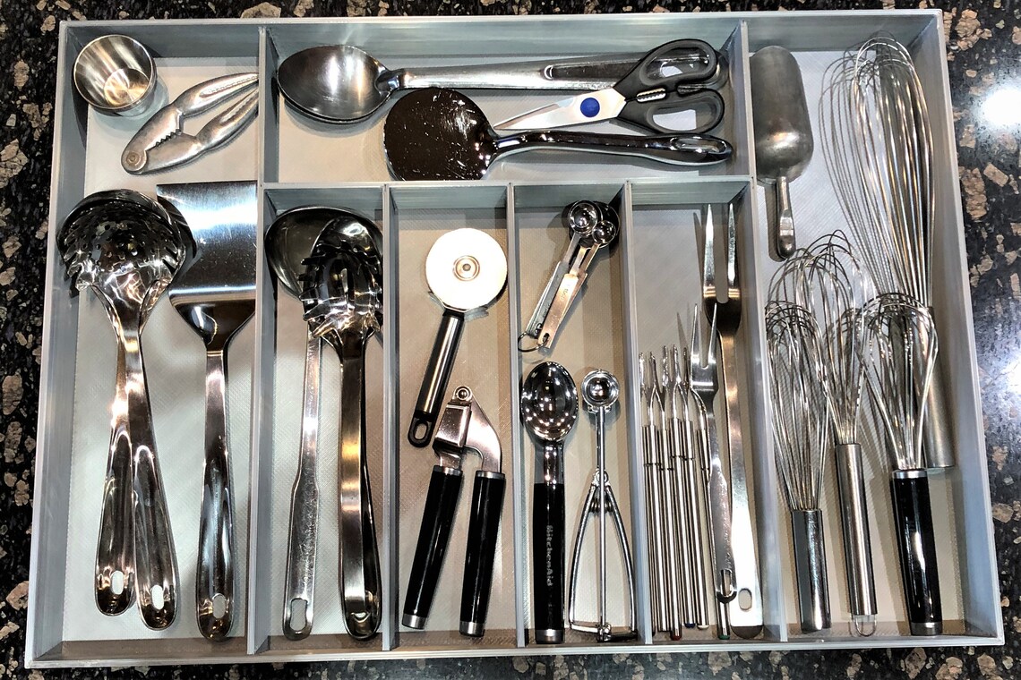 Custom Utensil Organizer 100% Custom Made Drawer Inserts to - Etsy