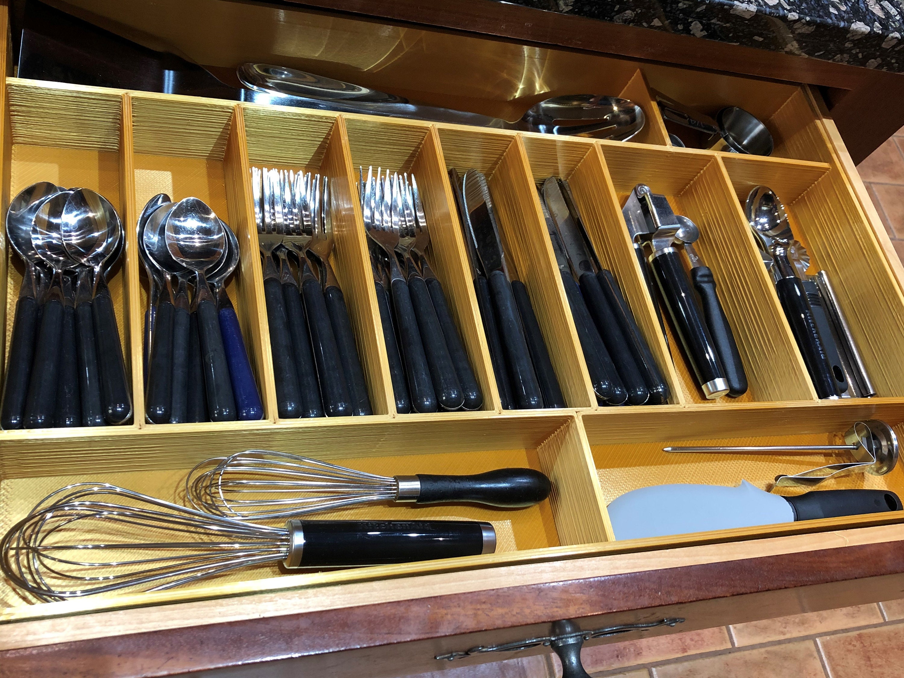 Custom Flatware Drawer Insert, 100% Custom We Build Your Organizer to ...