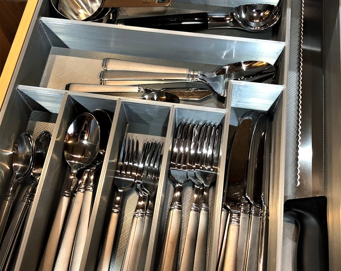 Custom Silverware Drawer Organizer, 100% Custom We Build Your Organizer ...