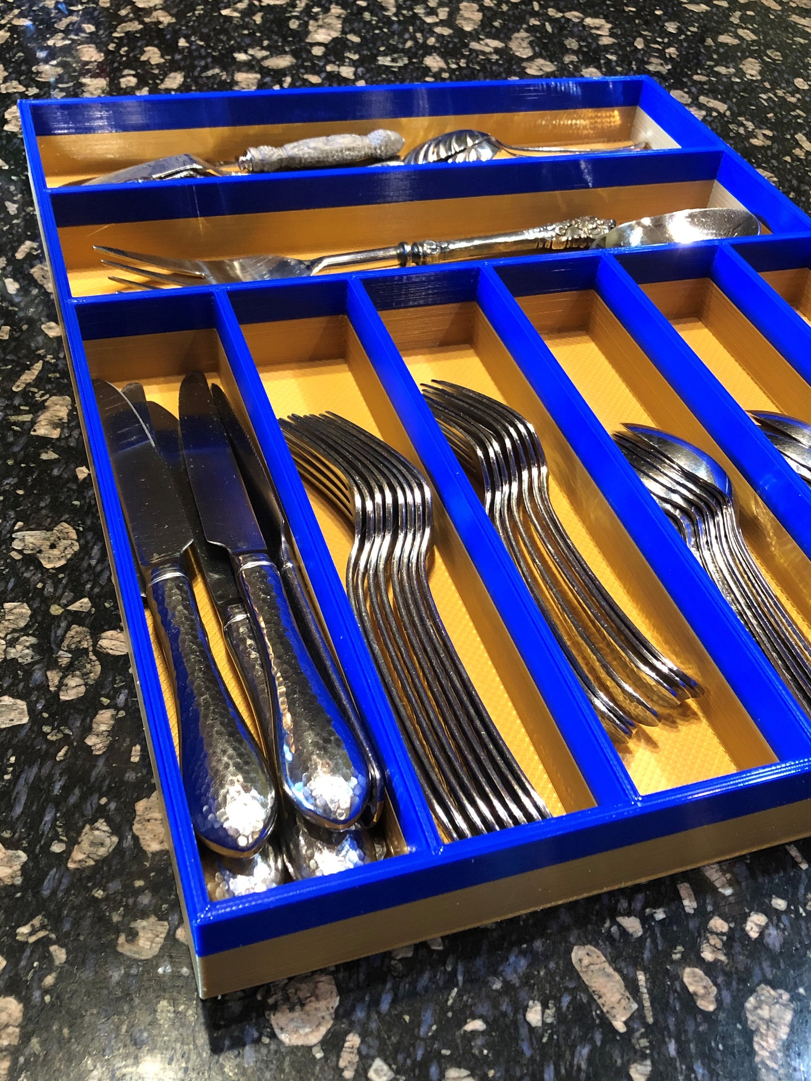 Custom Flatware Drawer Organizer 100 % Built to Your Exact | Etsy