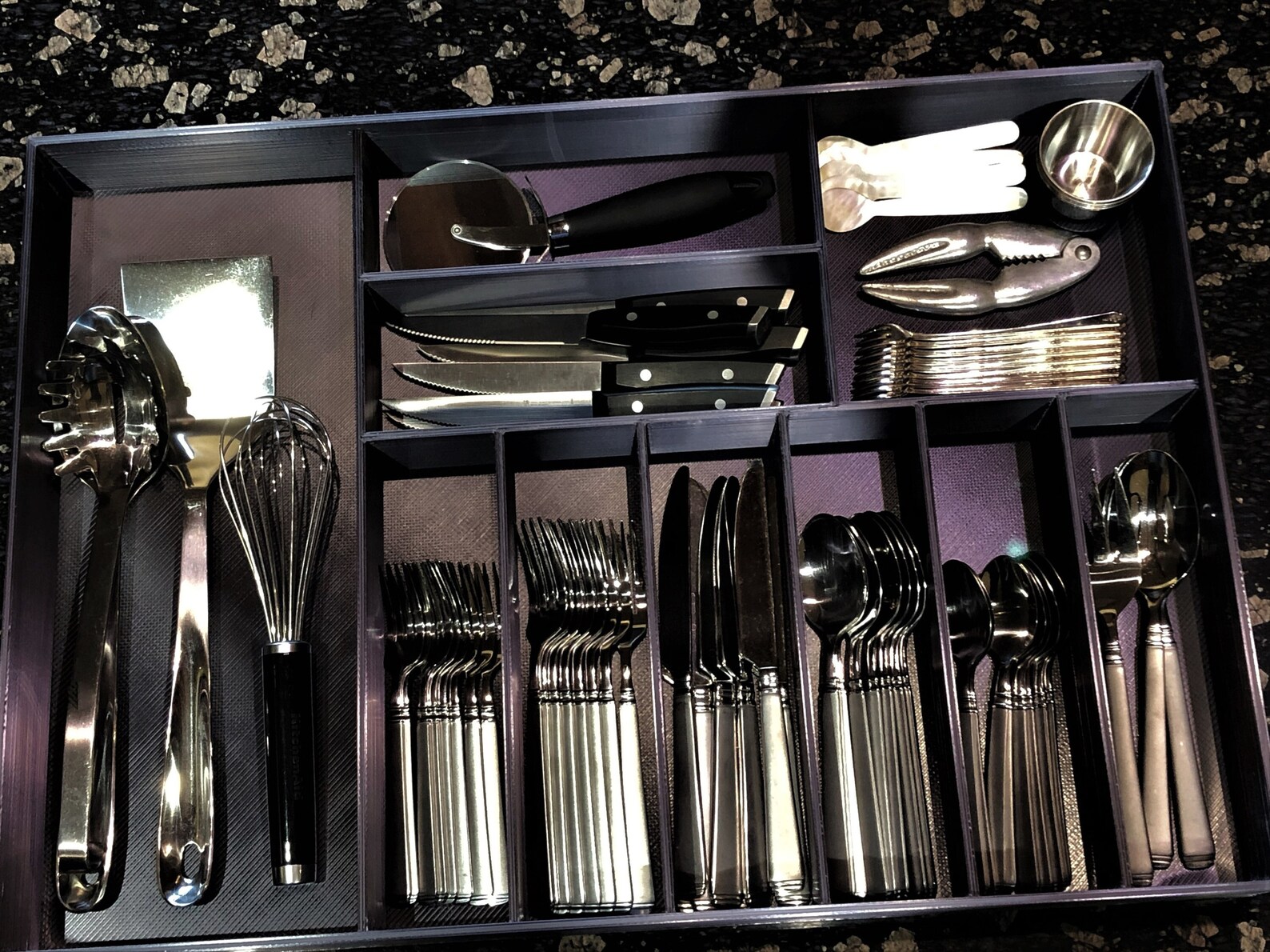 Custom Silverware Drawer Organizer Utensils Organizer 100% - Etsy