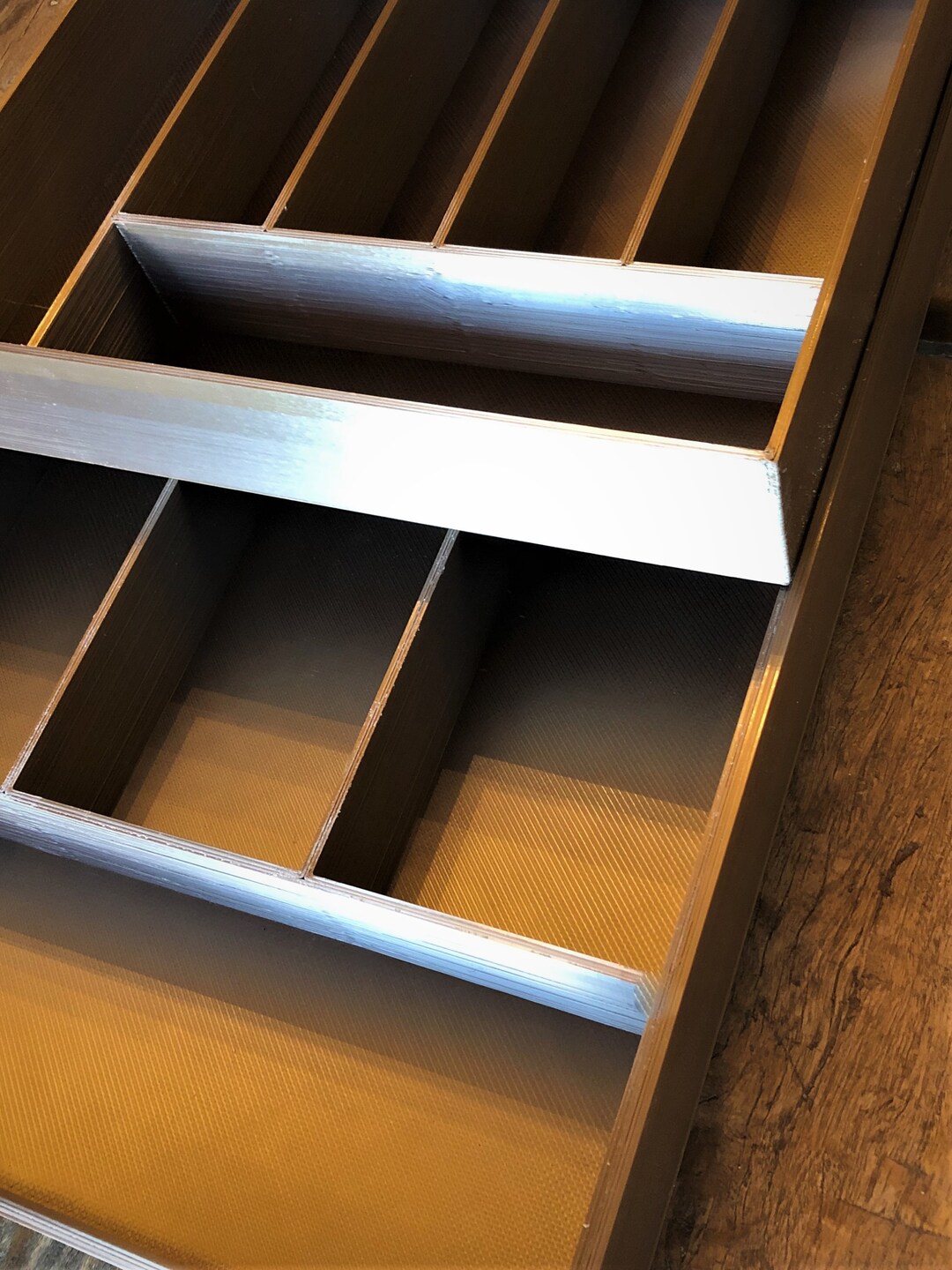 Custom Drawer Organizers, Nesting SET With Front to Back Slider, Stores ...