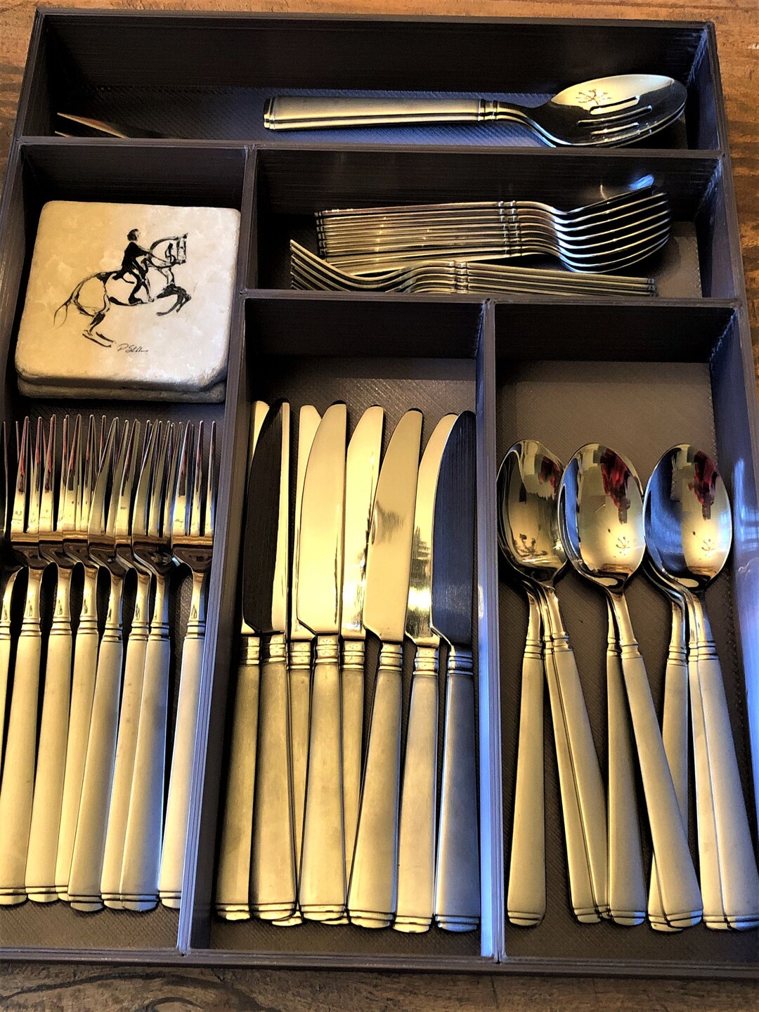 Custom Silverware Drawer Organizer, Cutlery Drawer Organizer, 100% ...