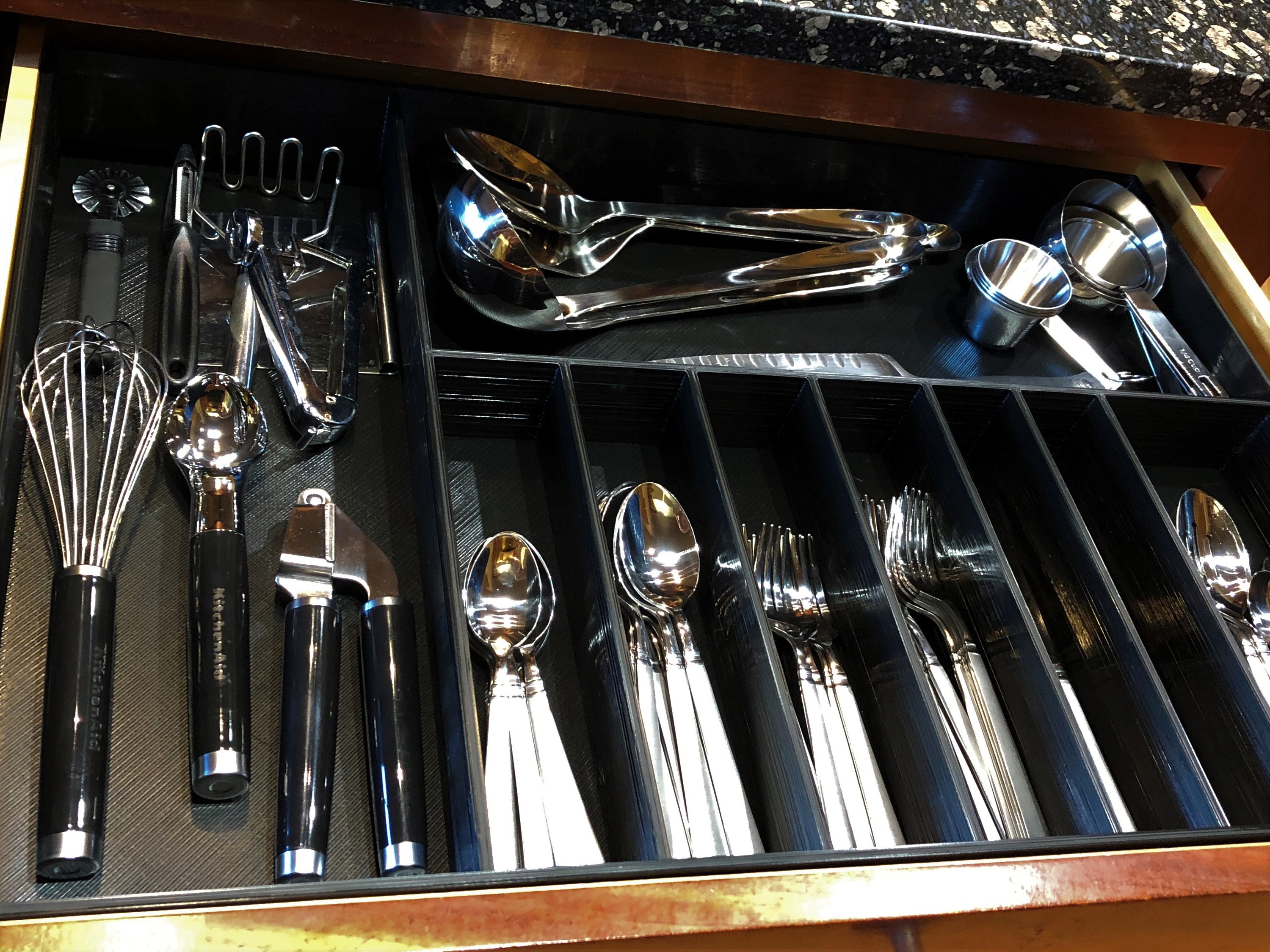 Custom Silverware Drawer Organizer 100% Custom We Build Your | Etsy
