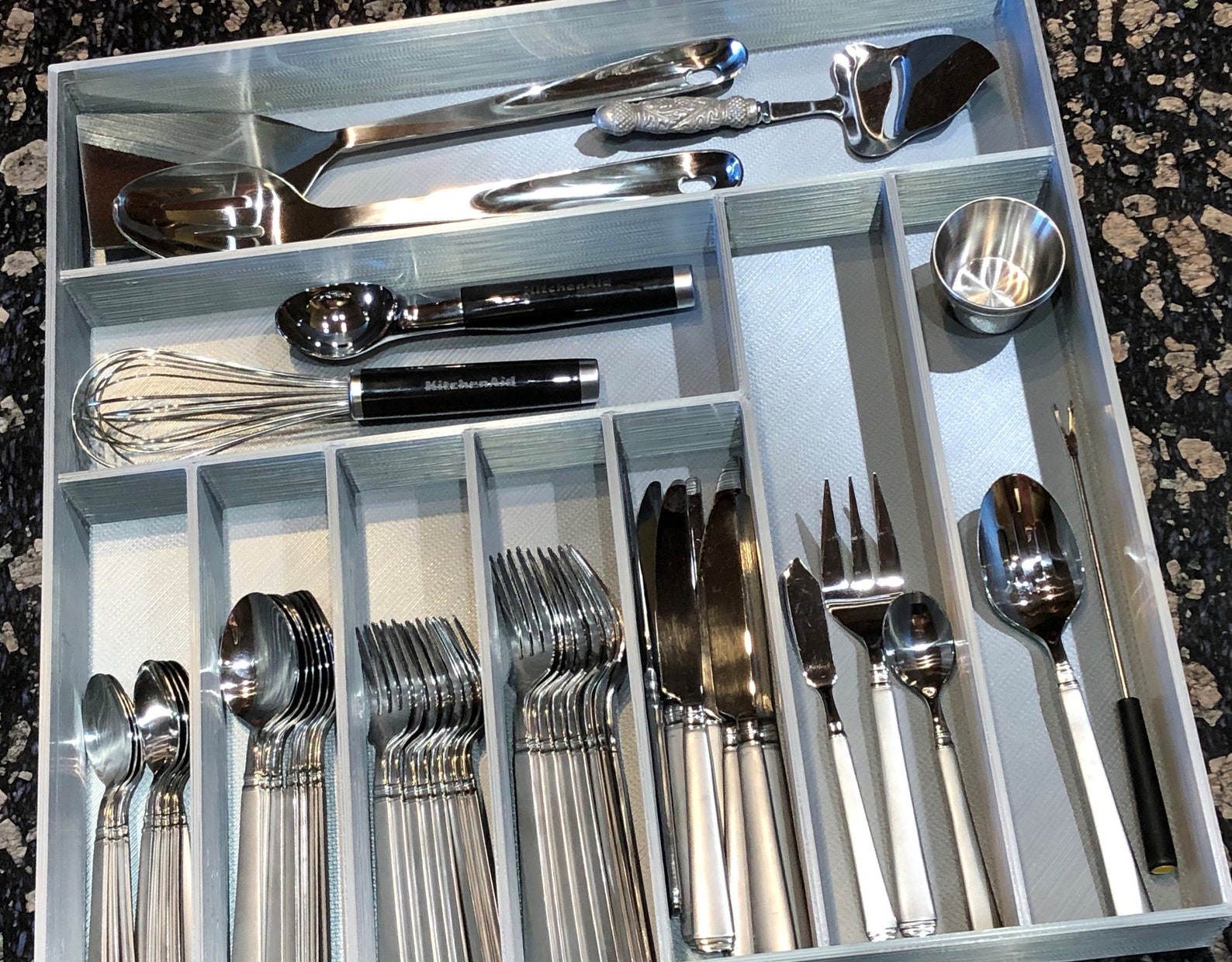 Custom Flatware Drawer Organizer Utensil Organizer | Etsy