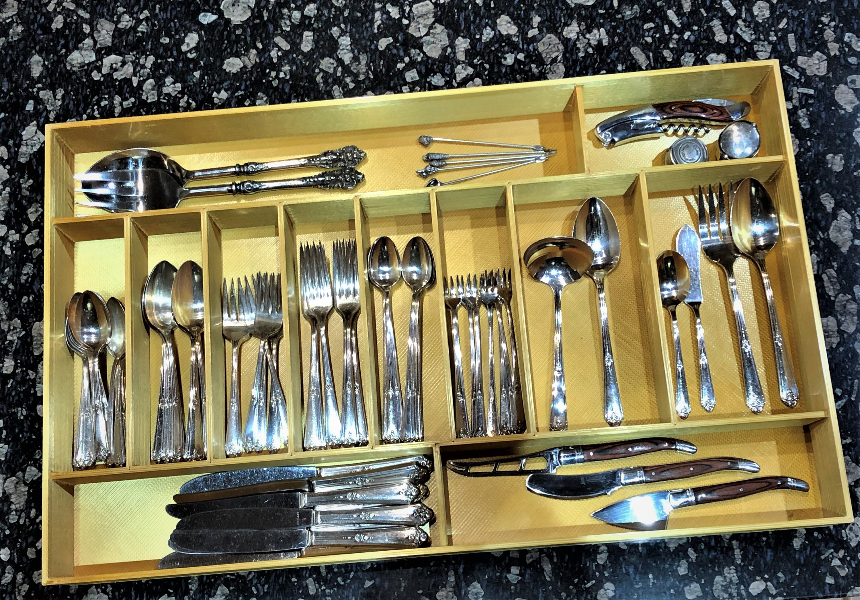 Custom Silverware Drawer Organizer Made to Your - Etsy
