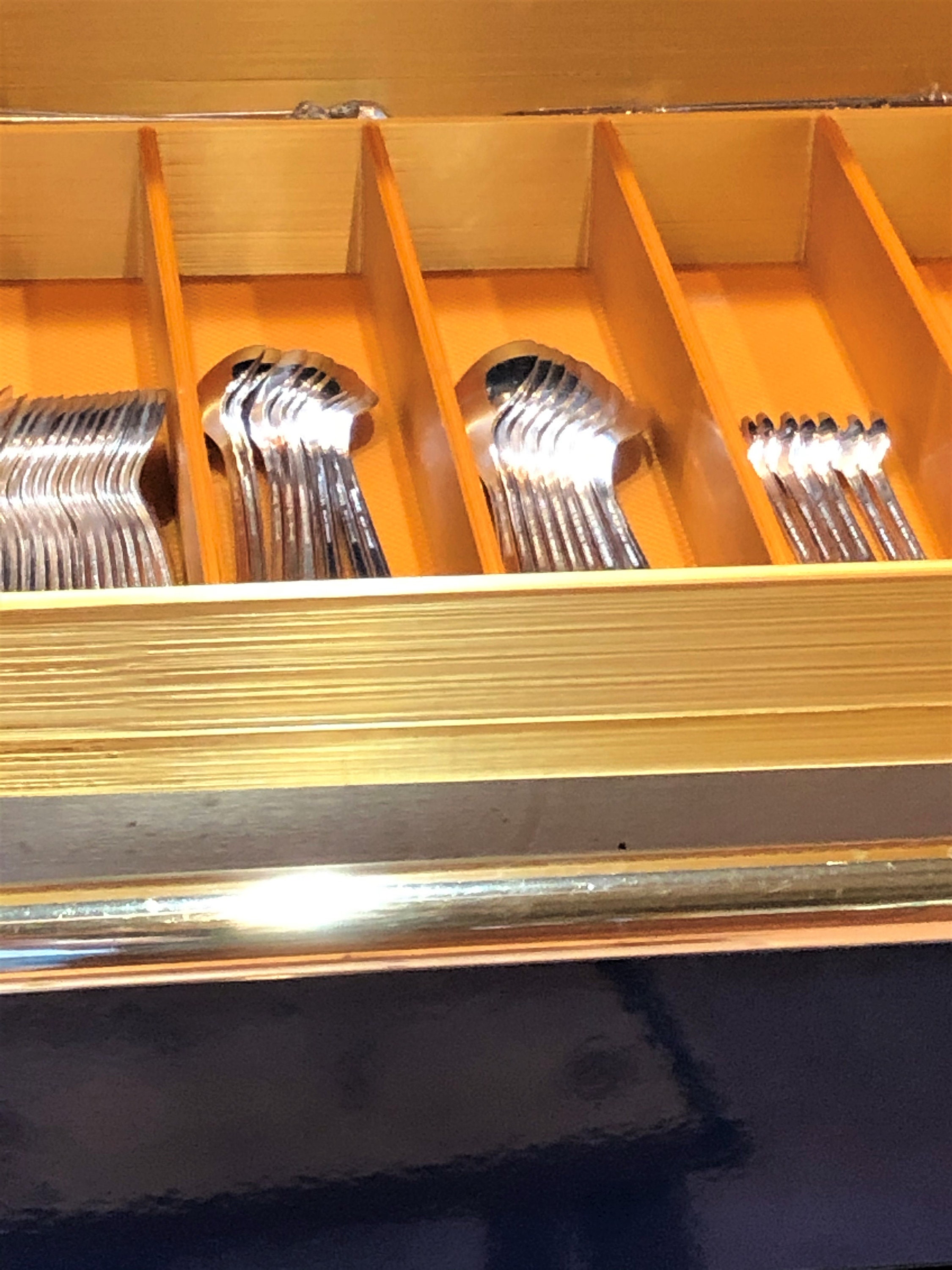 Custom Silverware and Serving Utensil Drawer Organizer 100% - Etsy
