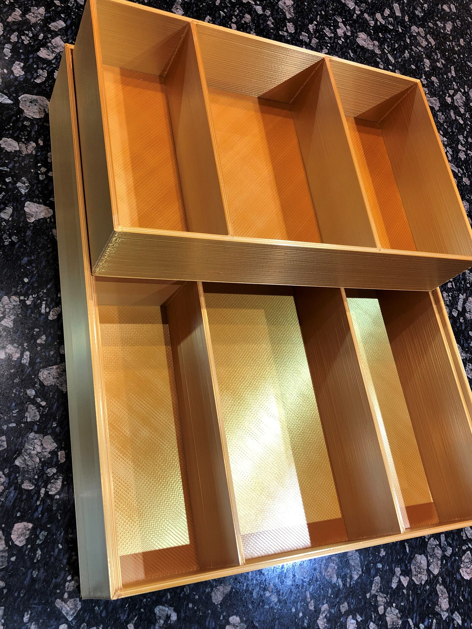 Custom Drawer Organizers, Nesting SET With Front to Back Slider, Stores ...