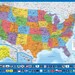 Giant USA Map - Mega Map of the United States of America - US Map Chart ...