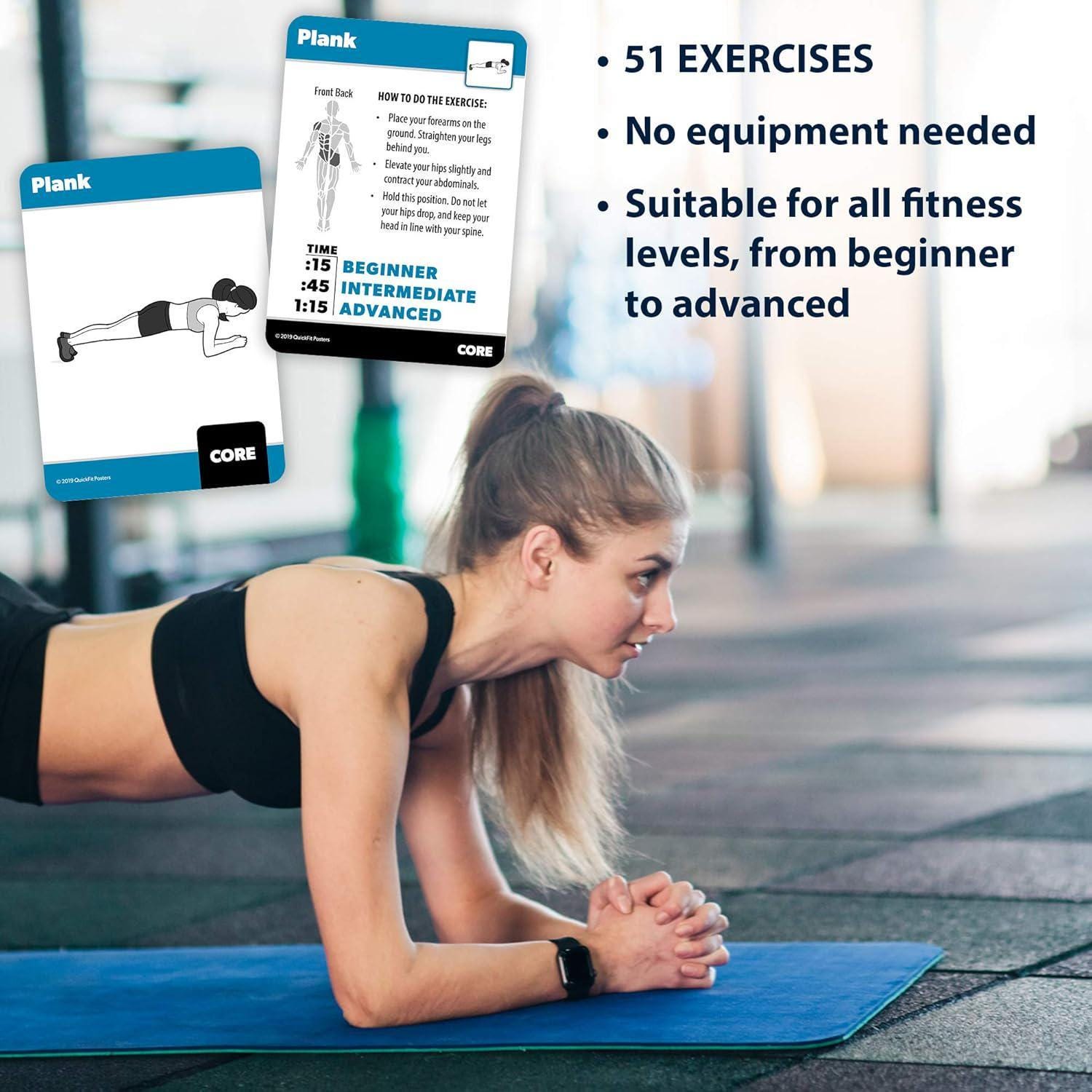 Bodyweight Exercise Cards - Fitness Playing Cards With Over 50 Body ...