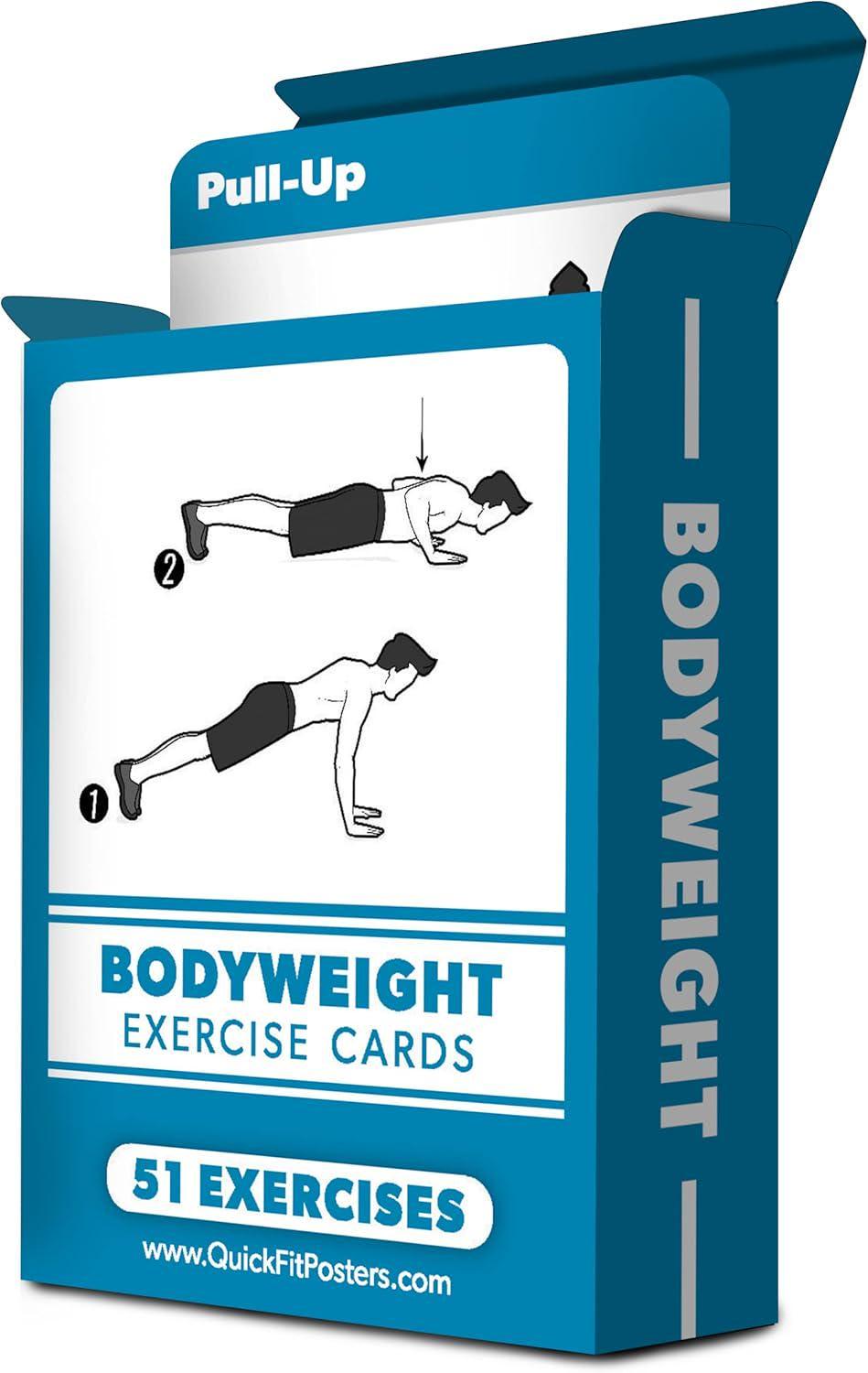 Bodyweight Exercise Cards - Fitness Playing Cards With Over 50 Body ...