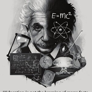 Palace Learning Albert Einstein Poster - Inspirational and Motivational ...