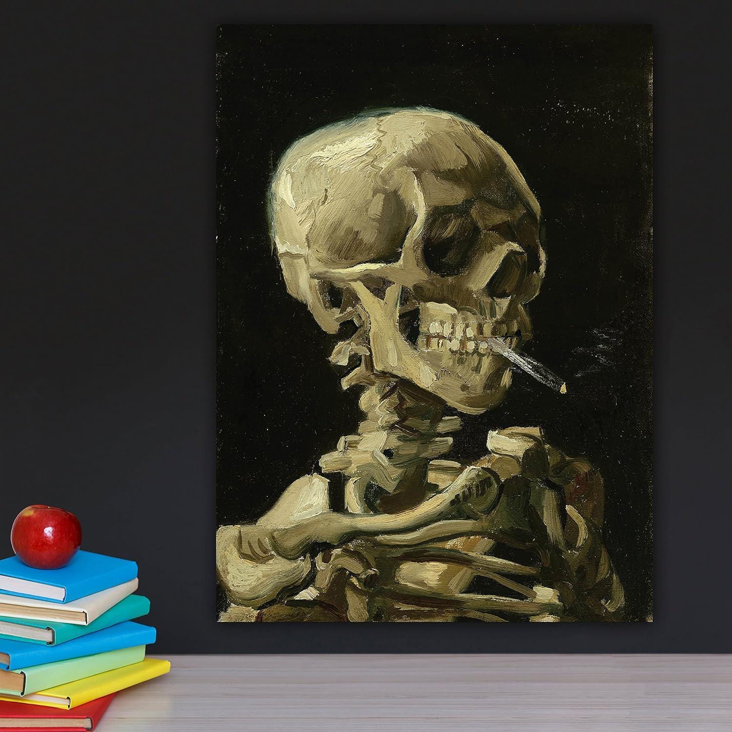 3-pack Fine Art Prints - Vincent Van Gogh's Skeleton, Starry Night ...