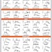 QUICKFIT Sliding Bench Workout Poster - Incline Bench Exercise Chart ...