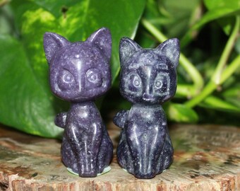 Purple Mica Cat - Etsy