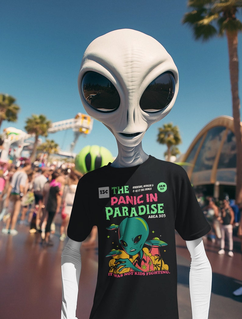 The Panic in Paradise ( Miami Aliens) - Etsy