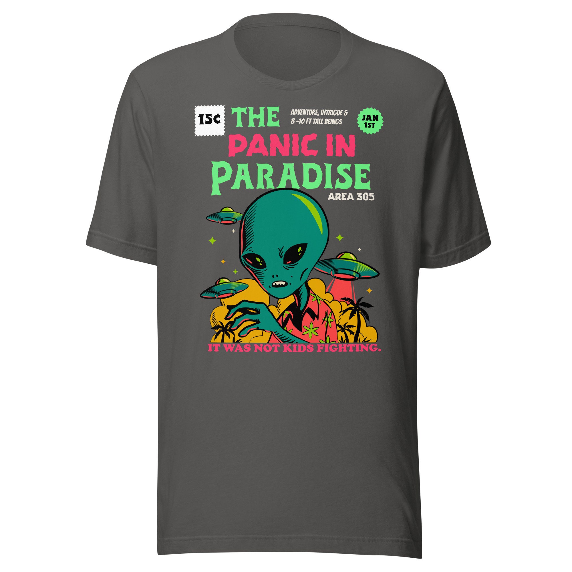 The Panic in Paradise ( Miami Aliens) - Etsy