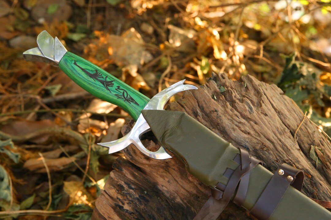 Custom Wheel of Time Sword With Scabbard, Viking Buster Sword, Hand ...