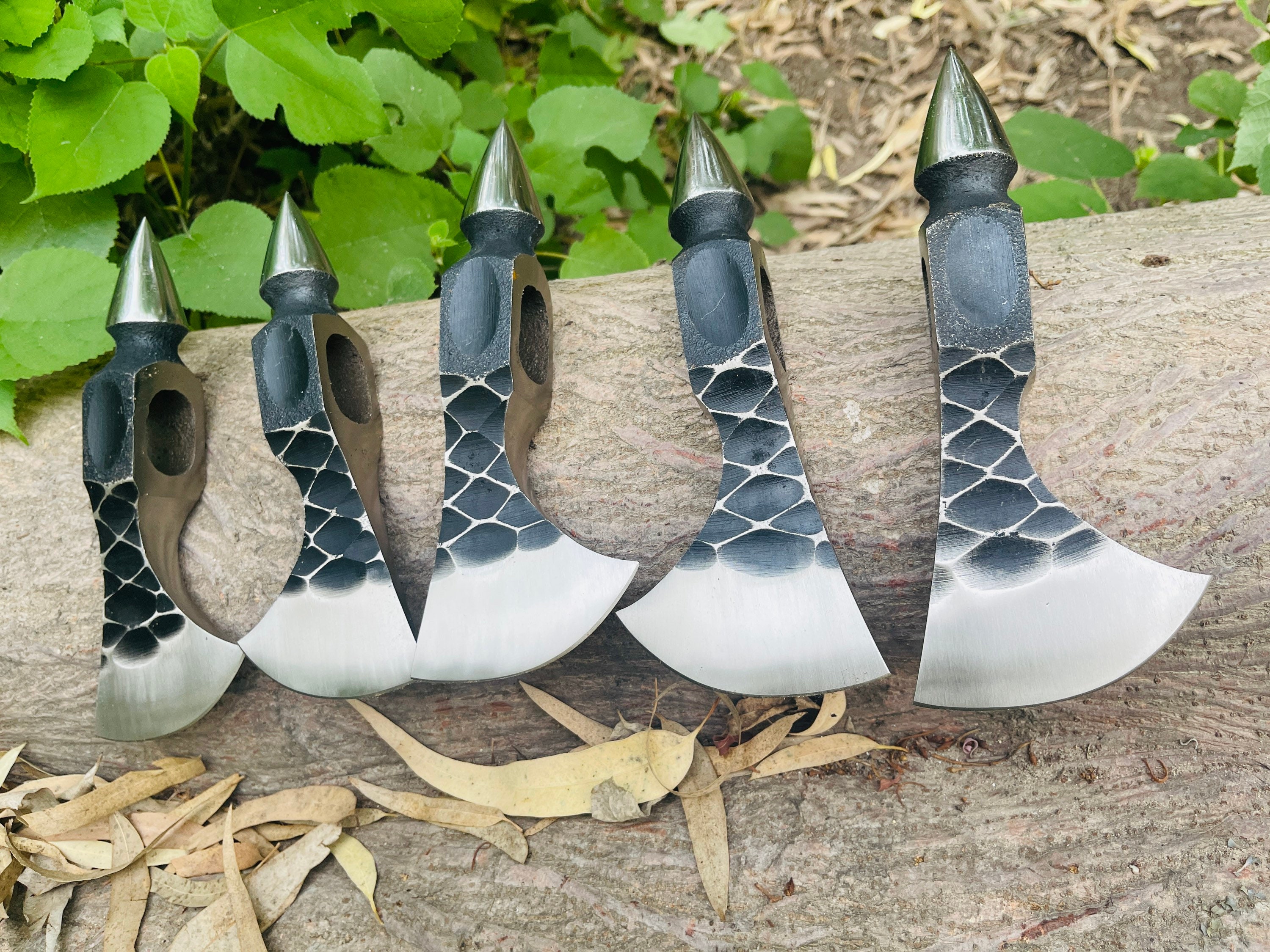 Viking Tomahawk Axe Head 05, Hand Forged High Carbon Steel Spike Axe ...