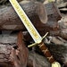 Merlin Excalibur Sword Knight Templar Sword, Medieval Viking Sword ...