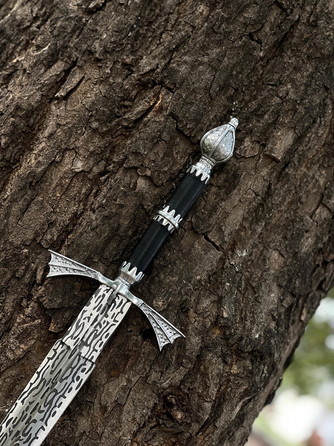 Sword of DARK SISTER Daemon Targaryen Steel Sword, Hand Forged Game of ...