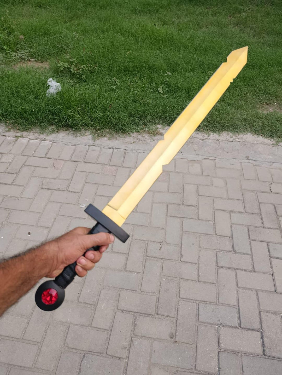 Handmade Finn's Scarlet Sword Replica: Adventure Time Collectible - Etsy