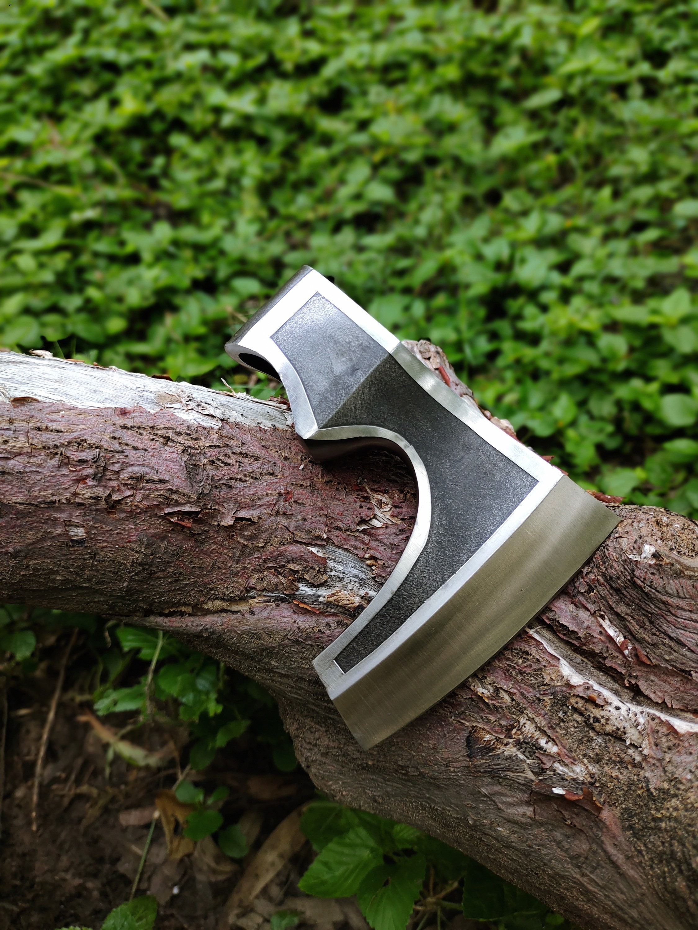 5 Scandinavian Axe Head,hand Forged Bearded Carbon Axe Head, Axe and ...