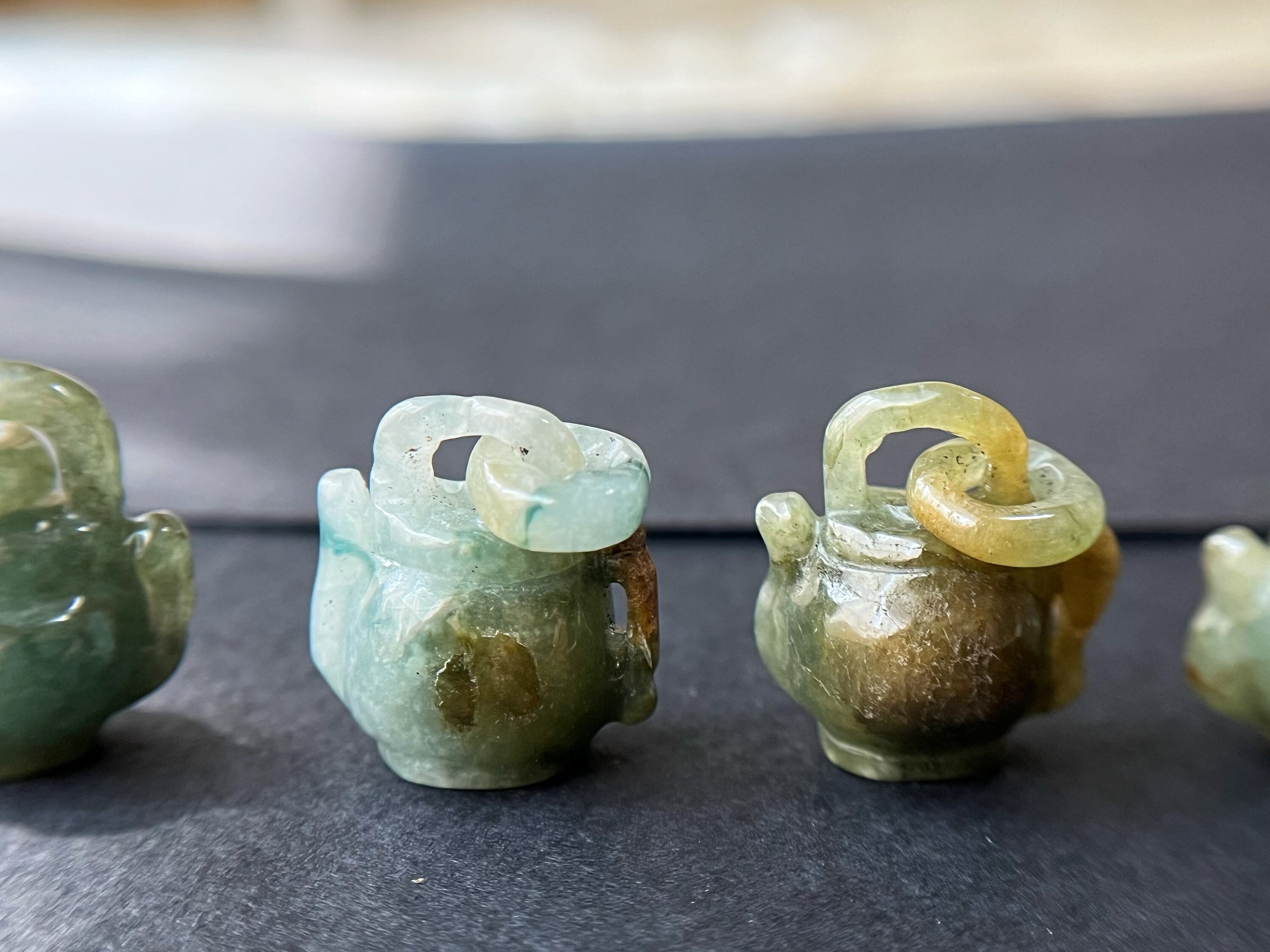 Jade Teapot Set Natural Myanmar Loose Jadeite Petite Teapot - Etsy