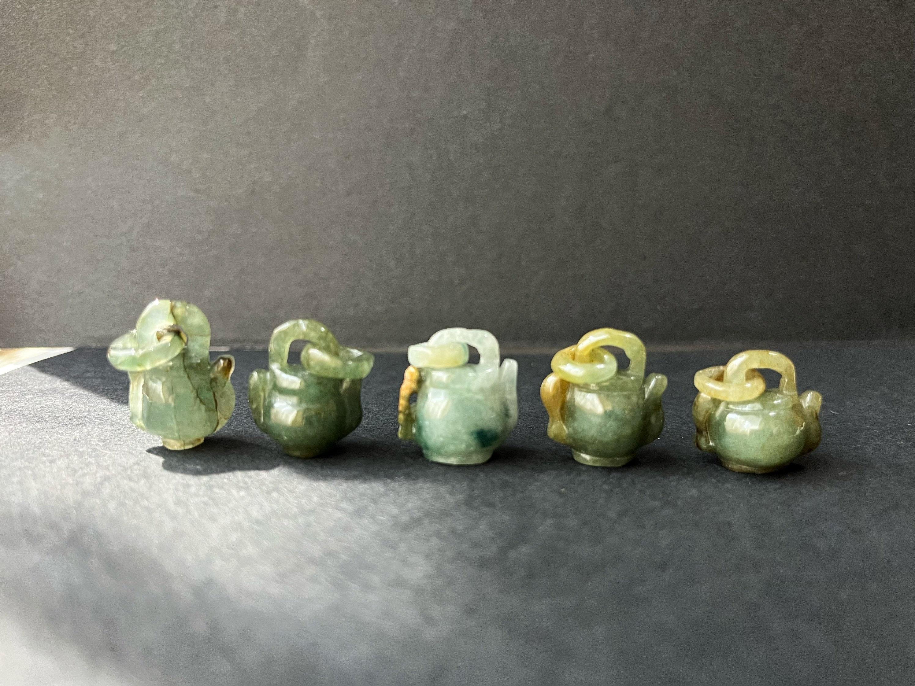Jade Teapot Set Natural Myanmar Loose Jadeite Petite Teapot - Etsy