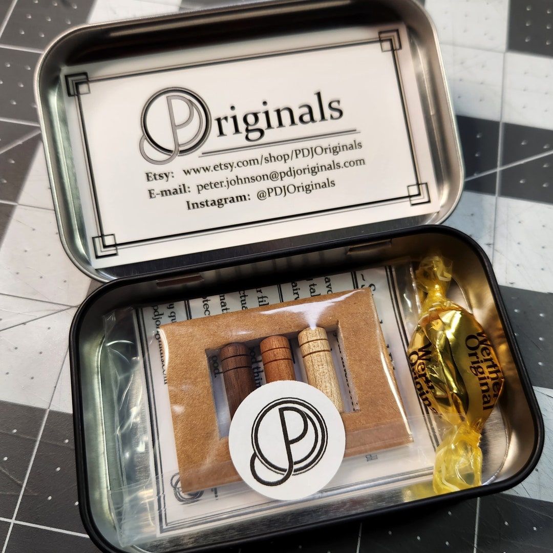 Reusable Wooden Filter Tips - 3pc Variety Pack - Handmade - Eco ...