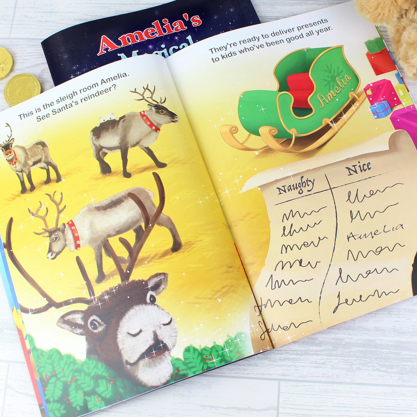 Personalised Magical Christmas Adventure Story Book - Etsy UK
