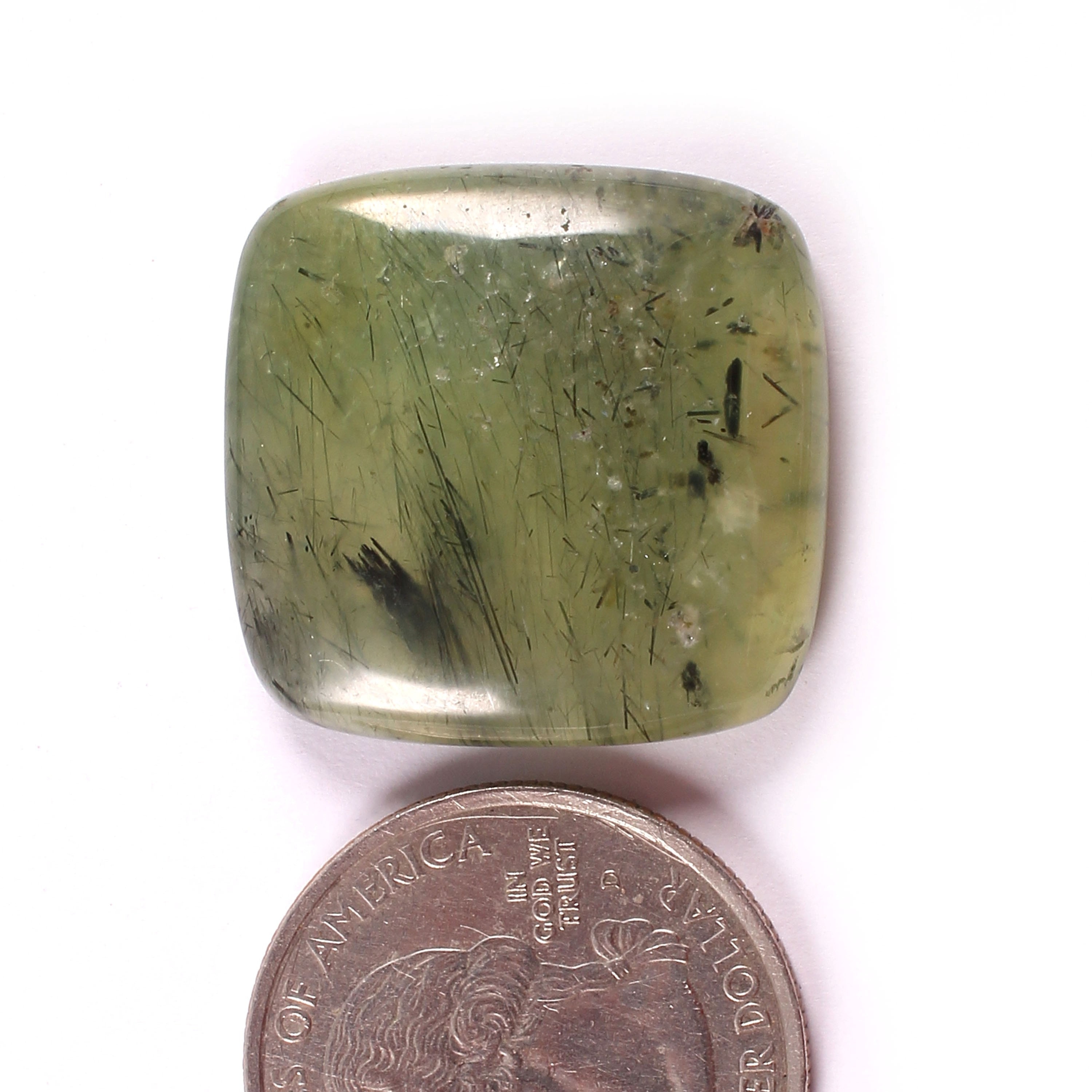 Admirable Prehnite Cabochon. Natural Prehnite Gemstone Square - Etsy