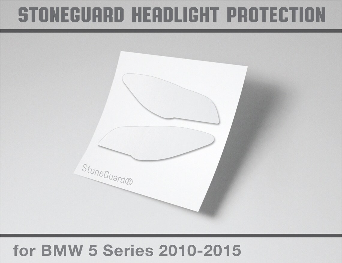 BMW 5 Series F10 M5 Headlight Protection: Stone Chip & Scratch Guard ...