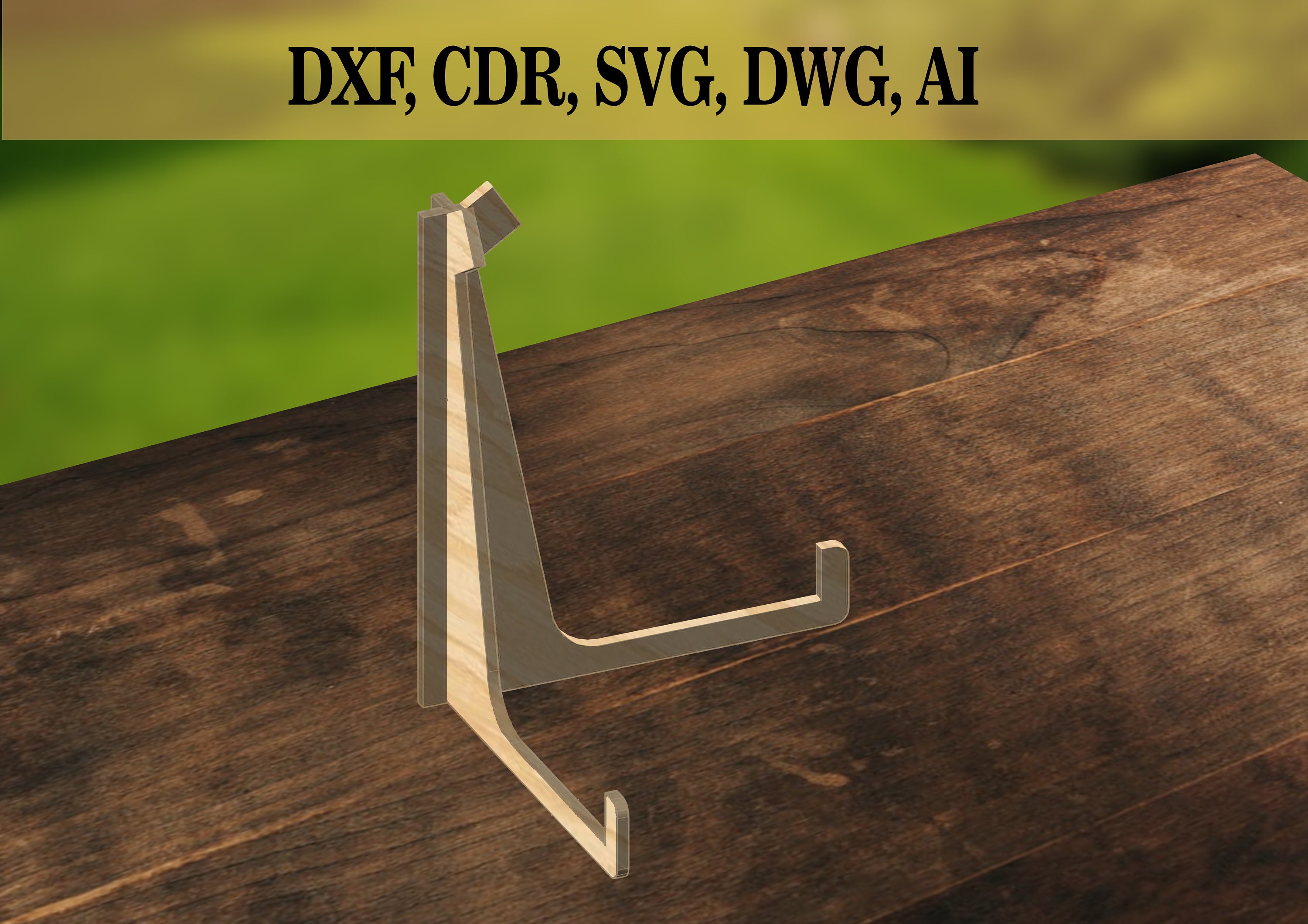 Dt71_photo Frame or Clock Support Stand - Etsy