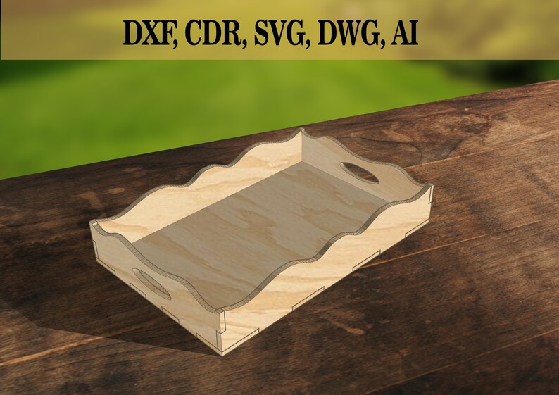 DT22 - Laser Cut Project: Tray - Etsy