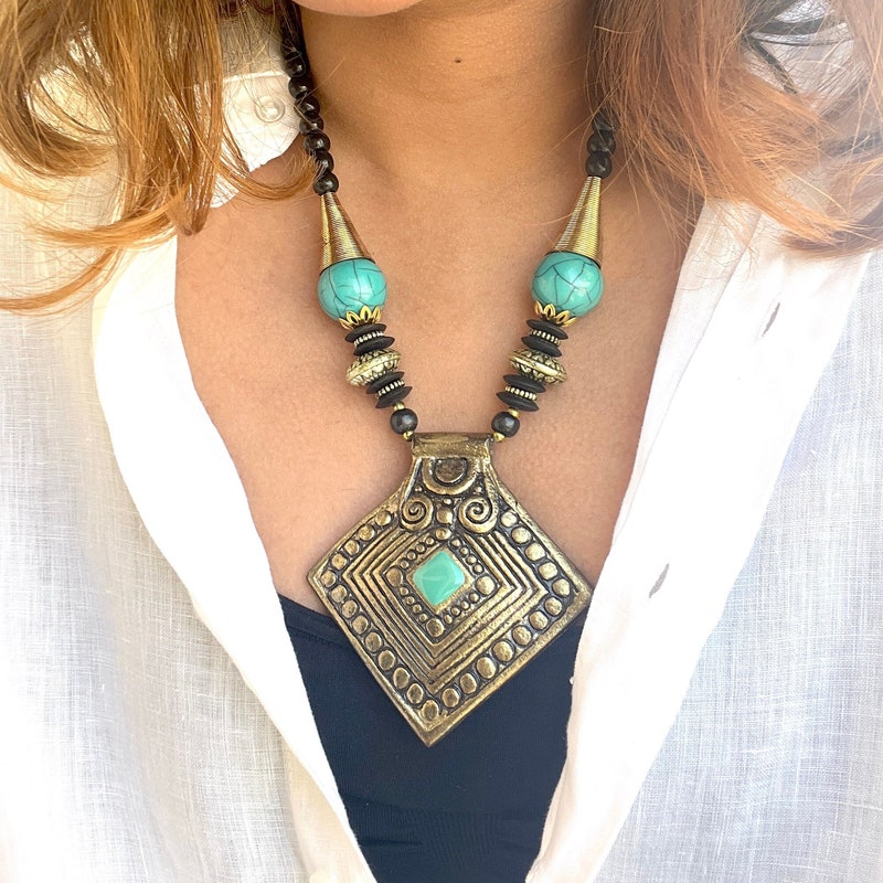 Oversized Necklace - Etsy