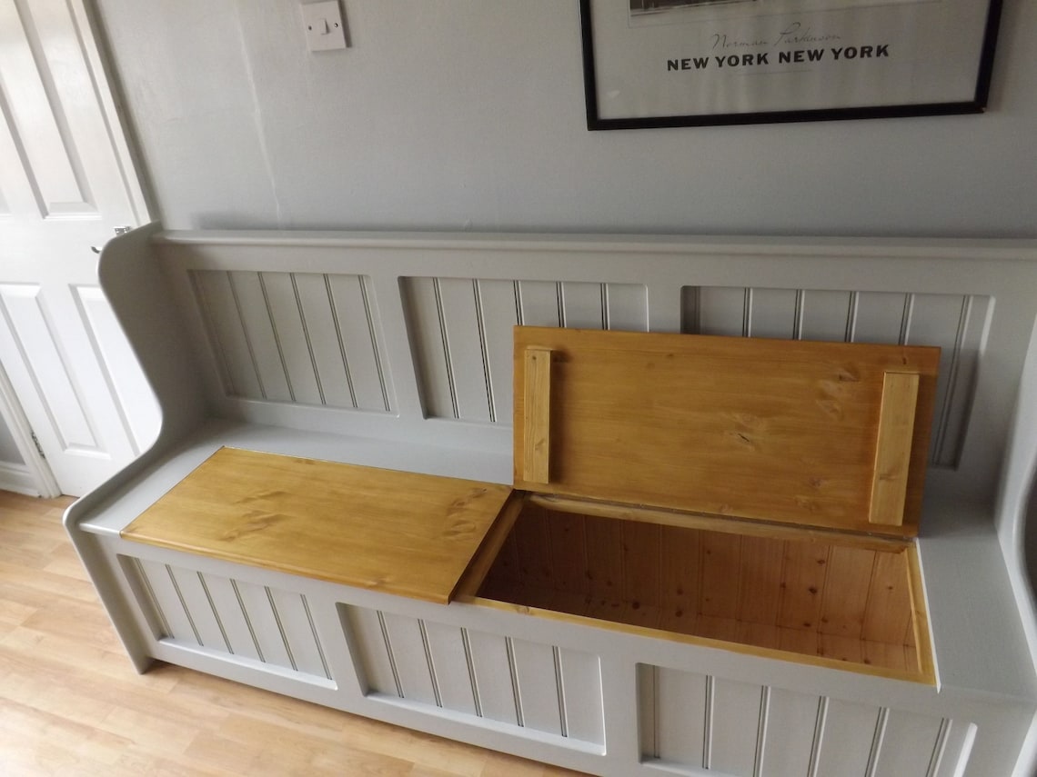 Monks Bench Hand Crafted in Any Size Finished to Your - Etsy UK