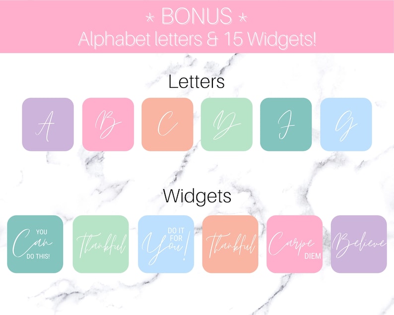 Ios 14 App Icon BUNDLE 850 Beach Vibes App Icons 850 - Etsy UK