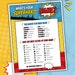 Superhero Party Sign, What’s Your Superhero Name? Sign, Super Hero ...