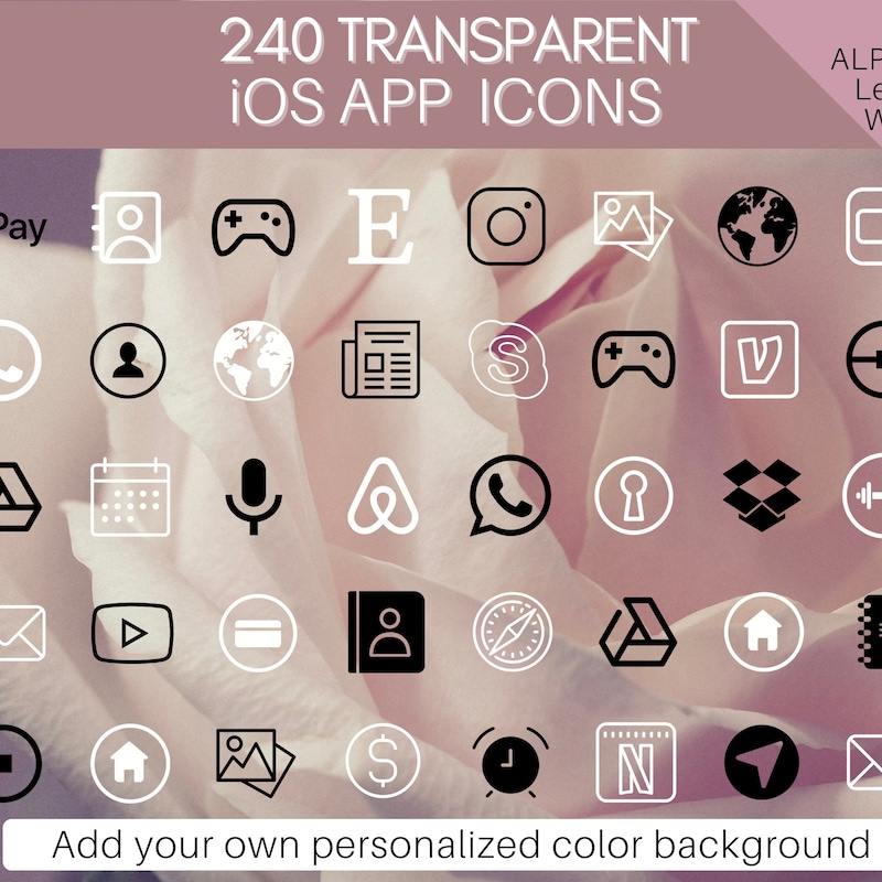 Phone Background and Apps - Etsy