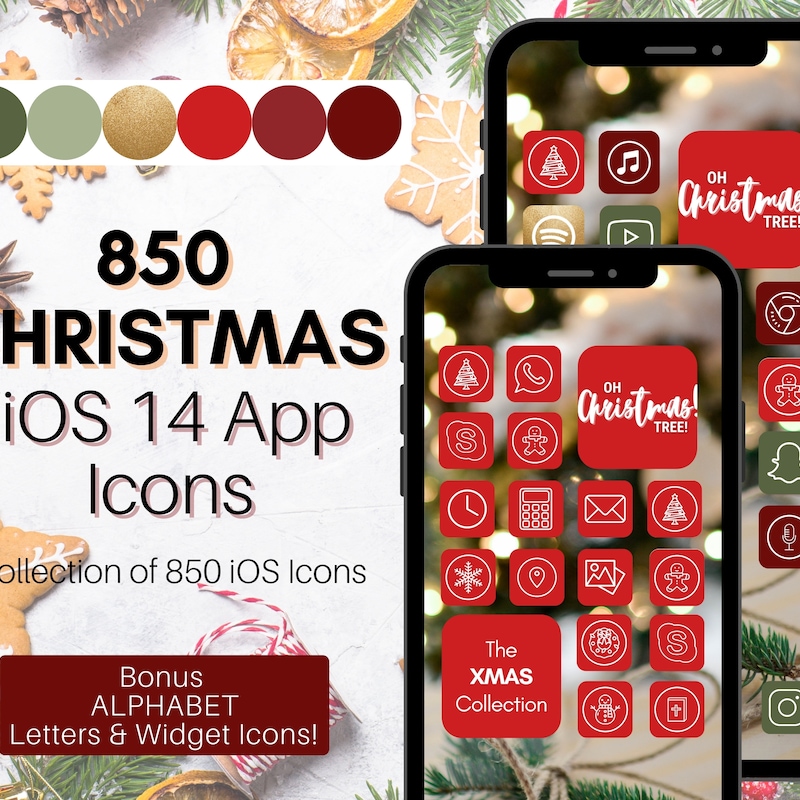 Christmas iPhone App - Etsy