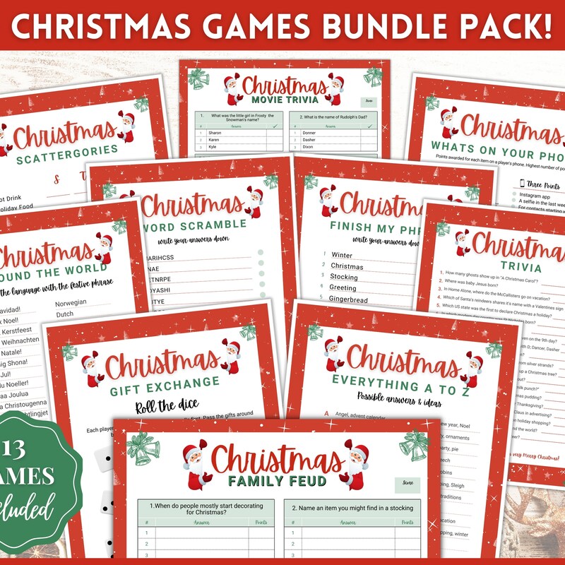 Christmas Jepordy - Etsy