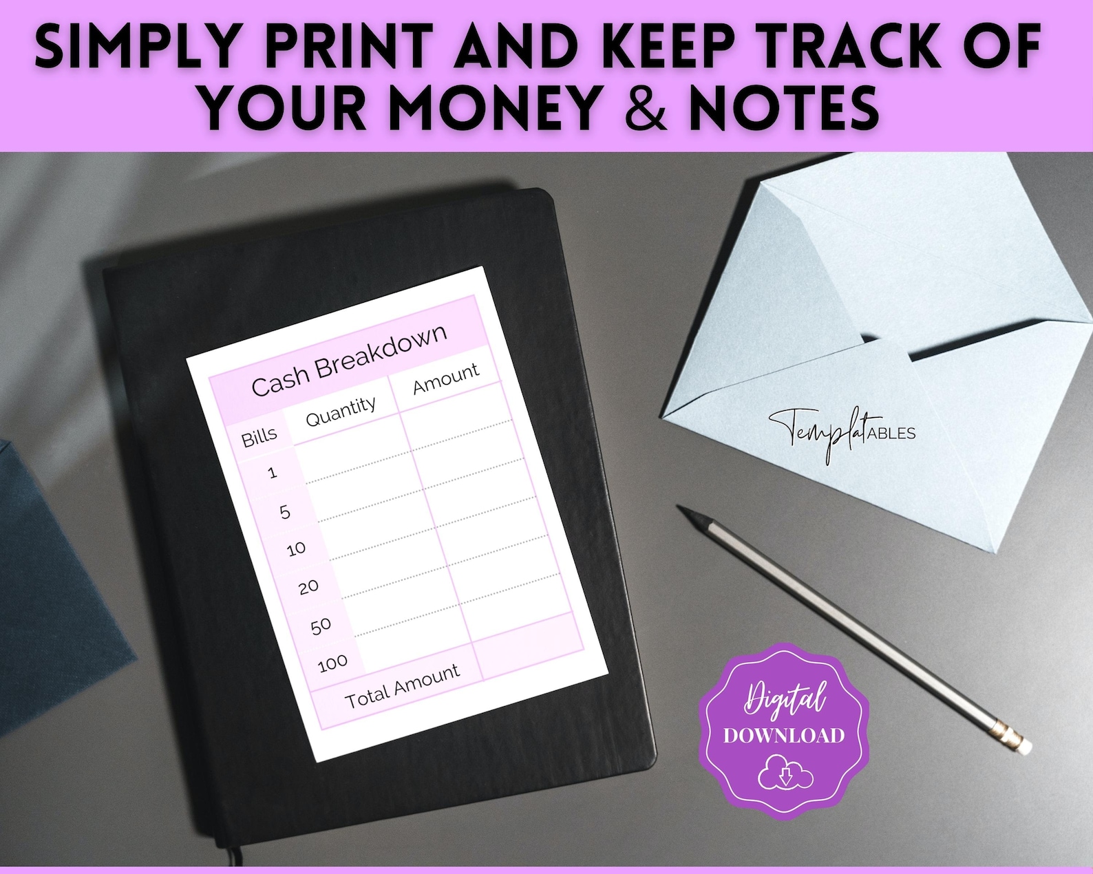 Teller Slips, Printable Cash Breakdown, Cash Slips, Bank Teller, Cash ...