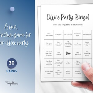 Find the Guest Bingo, Icebreaker Bingo, Human Bingo, Mix and Mingle ...