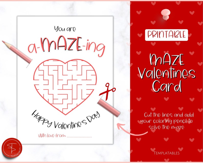 You're Amazing Valentine Card Printable Valentines Day - Etsy