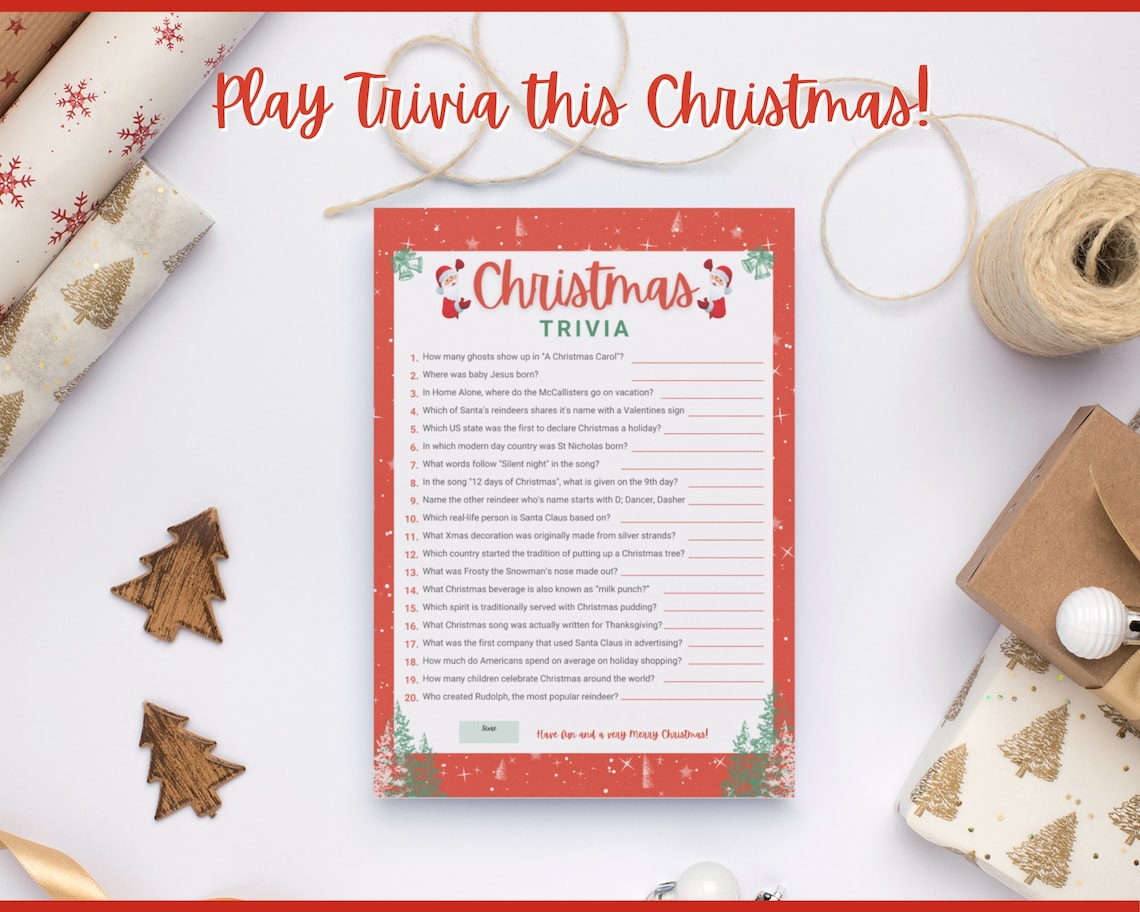 Holiday Party Games BUNDLE! 13 Christmas Game Printables! Fun Family ...
